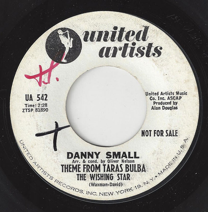 ♫DANNY SMALL On Christmas Day/Theme From Taras Bulba CHRISTMAS 1962 ...
