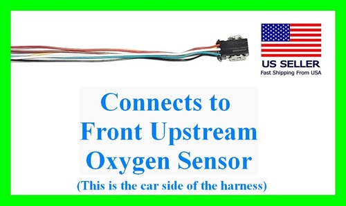 Front O2 Oxygen Sensor Upstream Connector Plug Pigtail Harness Wiring ...