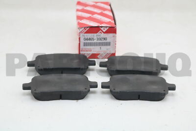 0446533290 Genuine Toyota PAD KIT, DISC BRAKE, FRONT 04465-33290 | eBay