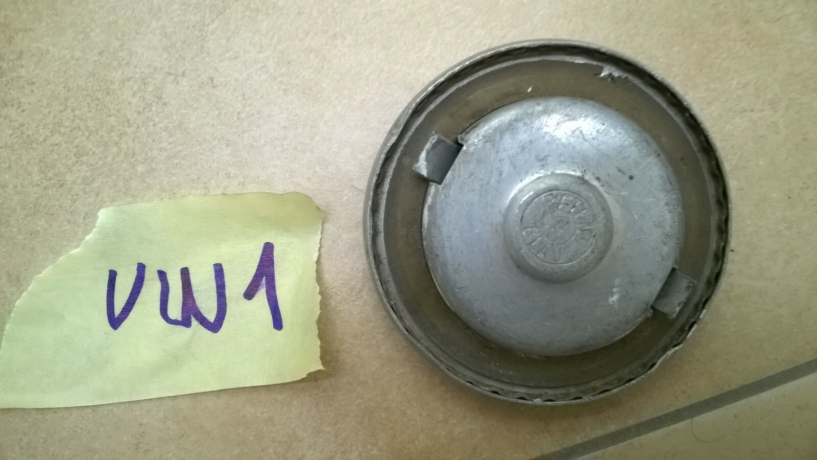 Tankdeckel 87 mm Dm. Patent Blau für VW Käfer VW T1 VW Kübel | eBay.de