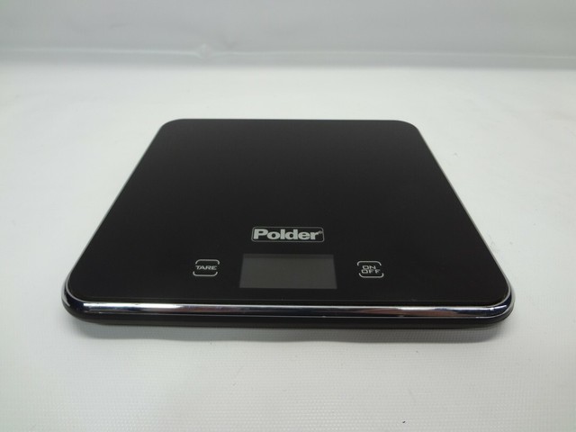 Polder KSC-350-95 Slimmer Digital Kitchen Scale,Black for sale online ...