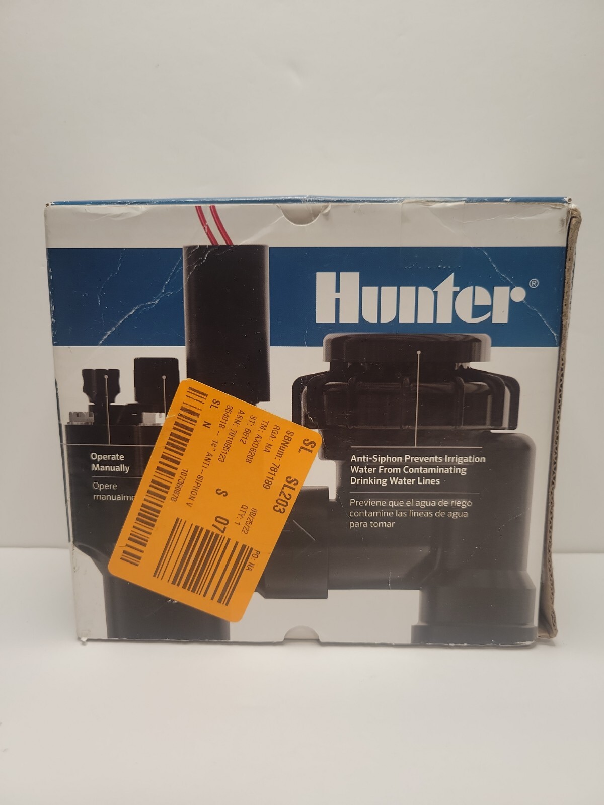 Hunter Industries 1 in. PGV Electric Backflow Prevention Anti-Siphon ...