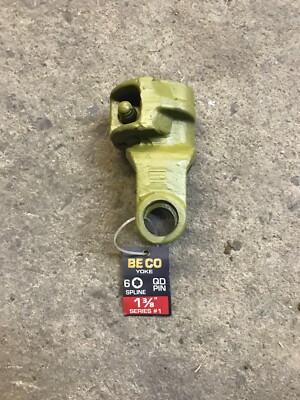 PTO Replacement Yoke Series 1 , 1-3/8" 6 Spline Quick Disconnect Pin | eBay