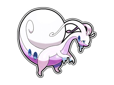 Hisuian Goodra Waterproof Vinyl Sticker Decal Die-Cut | eBay