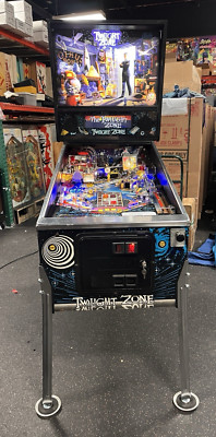 1993 TWILIGHT ZONE PINBALL MACHINE PAT LAWLOR THOUSANDS IN EXTRAS | eBay