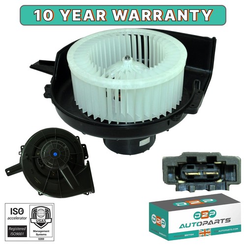 HEATER BLOWER MOTOR FAN FOR AUDI A1 (8X1, 8XK), (8XA, 8XF), A2 (8Z0 ...