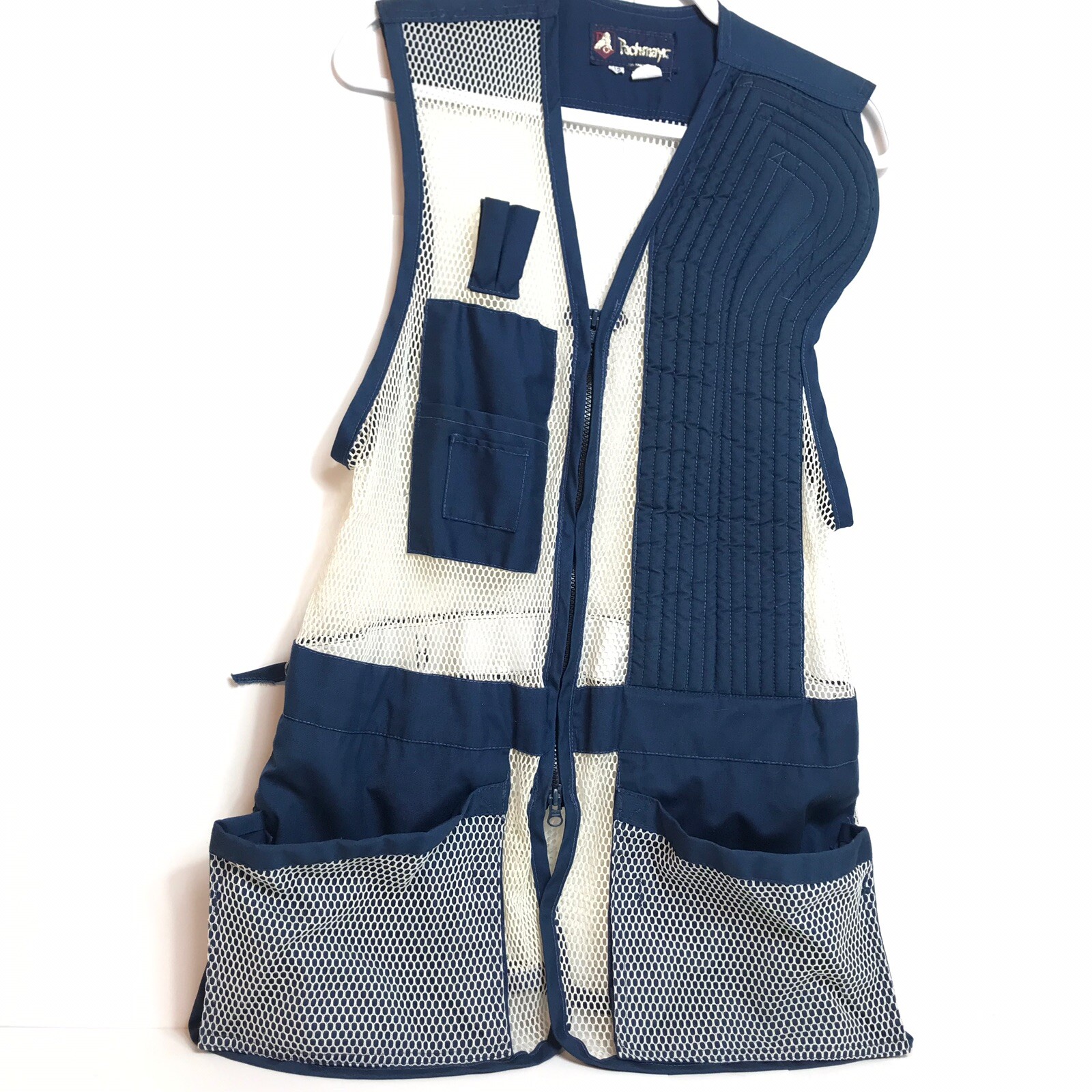 Pachmayr Vintage Hunting Vest Mesh Fabric Padded Si… - Gem