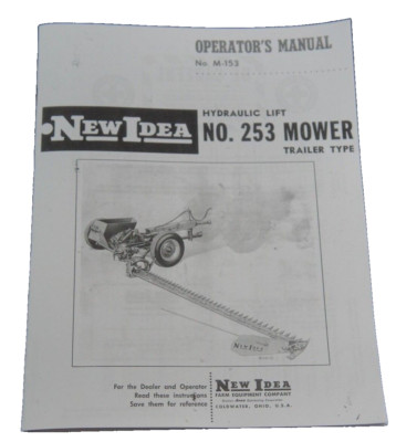 Farm Implement Parts - New Idea Mower