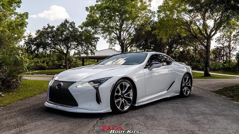Lexus LC500 18+ Full Splitter Lip Body Kit front sides rears painted | eBay