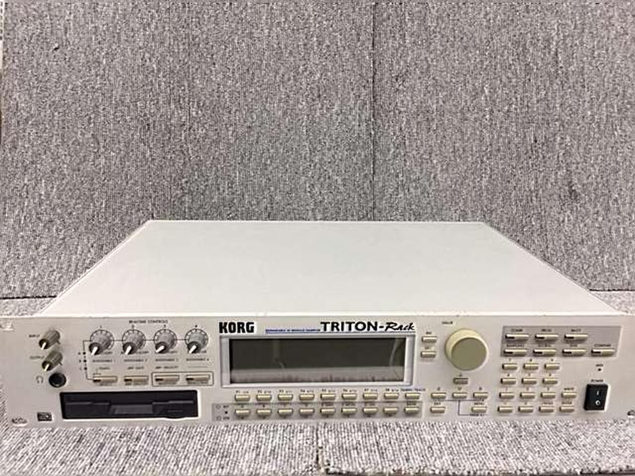 KORG TRITON RACK SYNTHESIZER sound source module multitimbral Tested | eBay