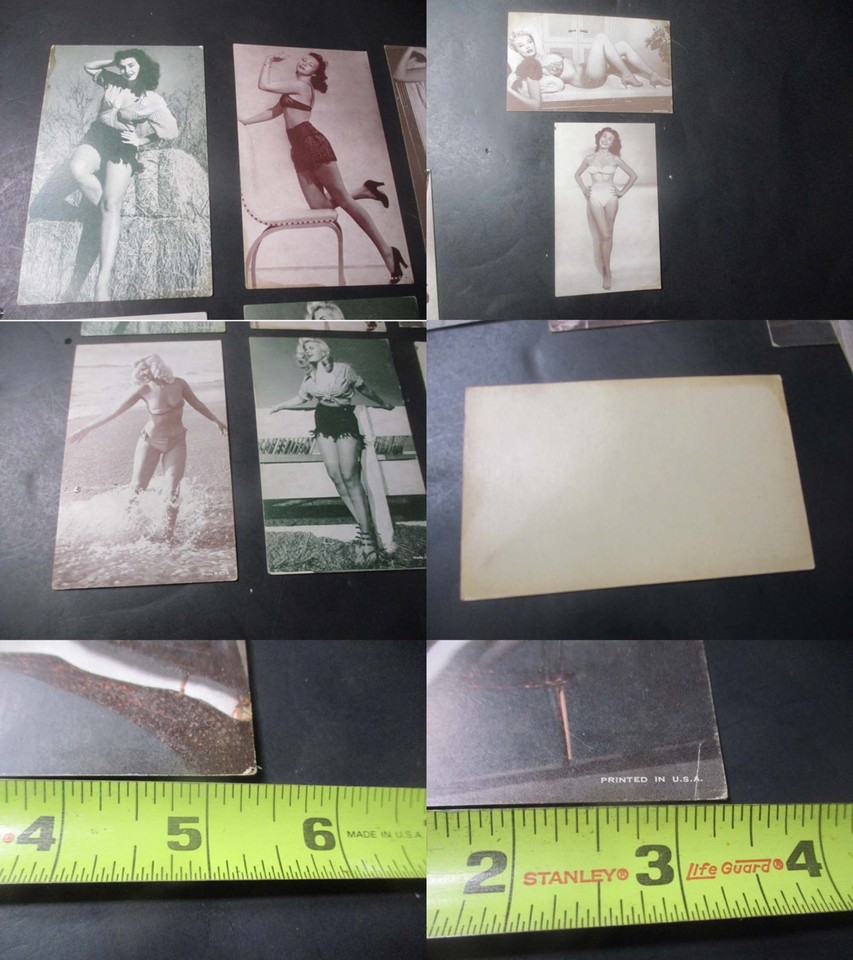 Vintage 1940's Pin-Up Girl Arcade Mutoscope Cards Sexy Set of Six | eBay