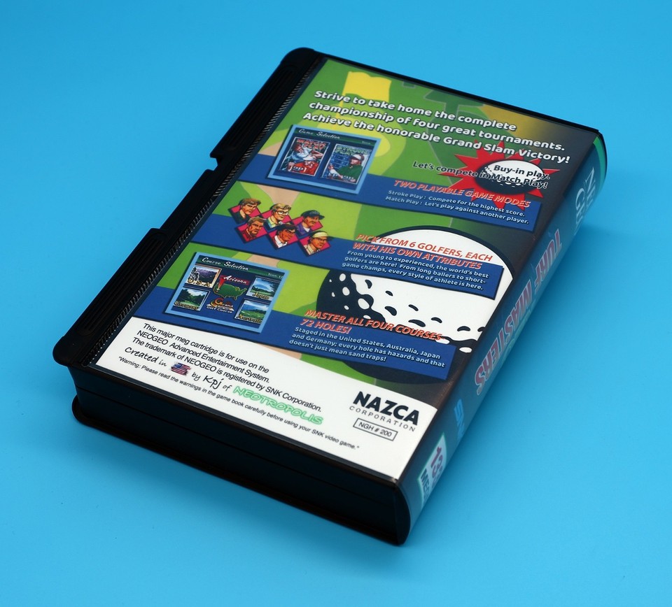 Neo Turf Masters/Big Tournament Golf AES • Neo Geo NGH System/Console ...