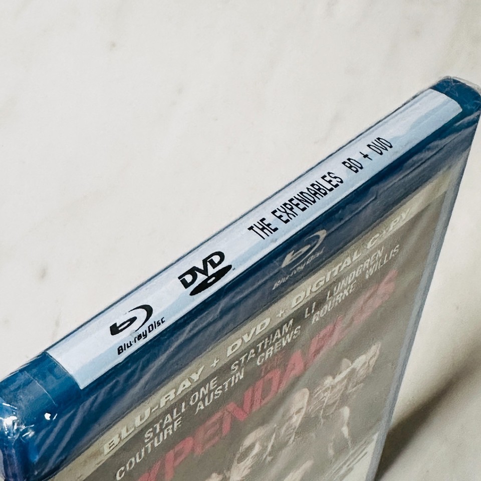 The Expendables - Blu-ray + DVD - Sylvester Stallone Bruce Willis - New ...