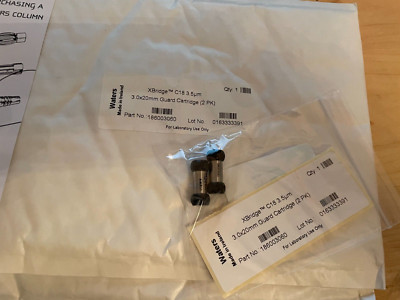 New XBridge BEH C18 Sentry Guard Cartridge, 130Å, 3.5 µm, 3 mm X 20 ...