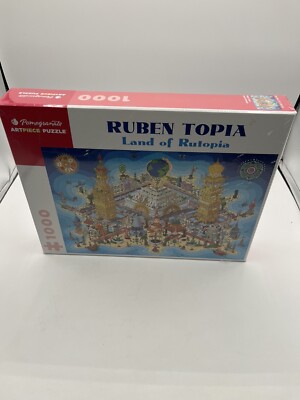 Rubin Topia Land of Rutopia 1000 Piece Puzzle New Factory Sealed ...