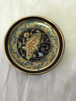 Adis Handmade In Greece 24K Gold Copyright From Rhodes With Love 4in ...