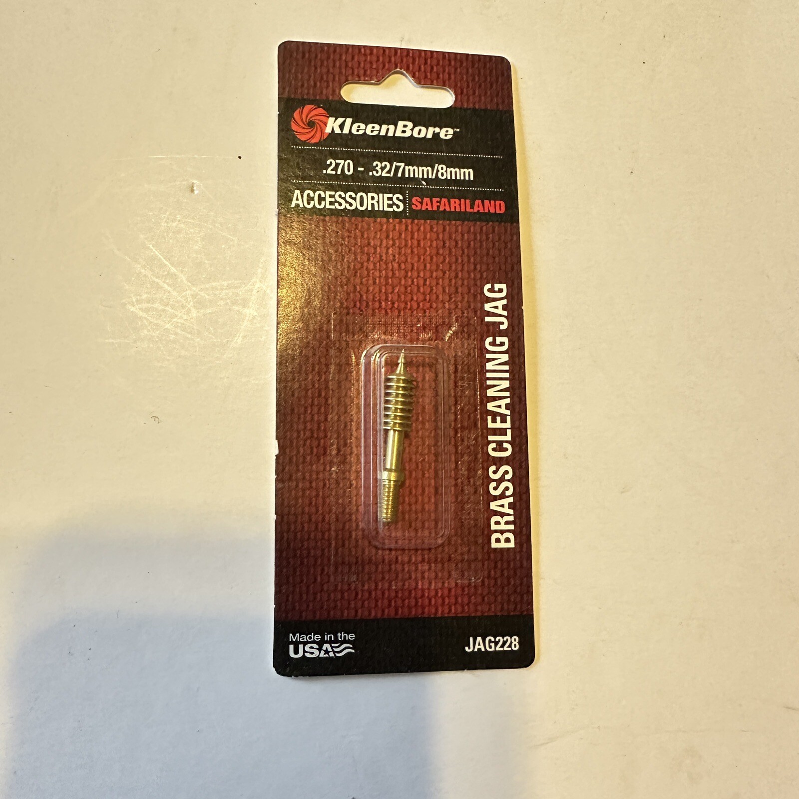 KleenBore Bore Cleaning Jag .270-.32 Caliber Brass JAG228 for sale ...