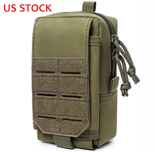 US Tactical Waist Bag MOLLE Gadget Case Phone Pouch Belt Pack Organizer ...