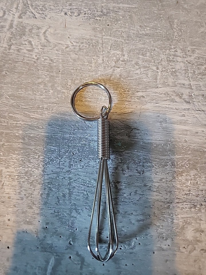 Mini Whisk Novelty Keychain - Unique Gift Key Chain Chef Baker | eBay