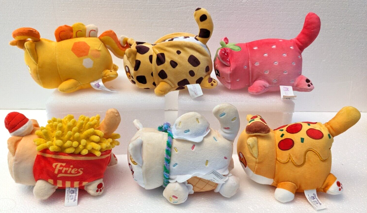 Lot of 9 - Aphmau MeeMeows Plush - All Different - Very Cute! | eBay