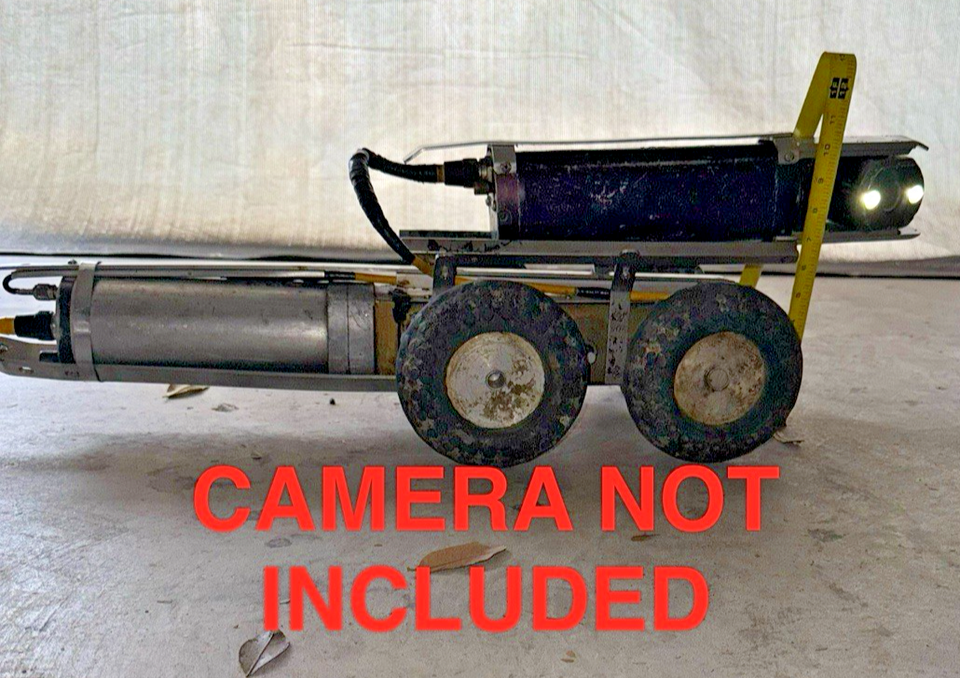 RST CRAWLER SEWER CAMERA Transporter ~ Sewer Pipe Inspection | eBay