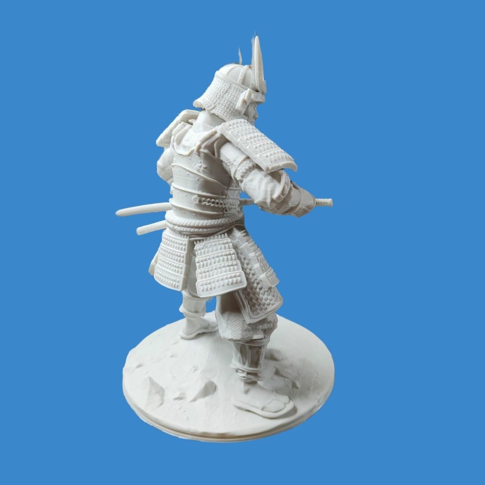 Samurai 7.9 in 1:9 Scale Model kits Unpainted Unassembly Military ...
