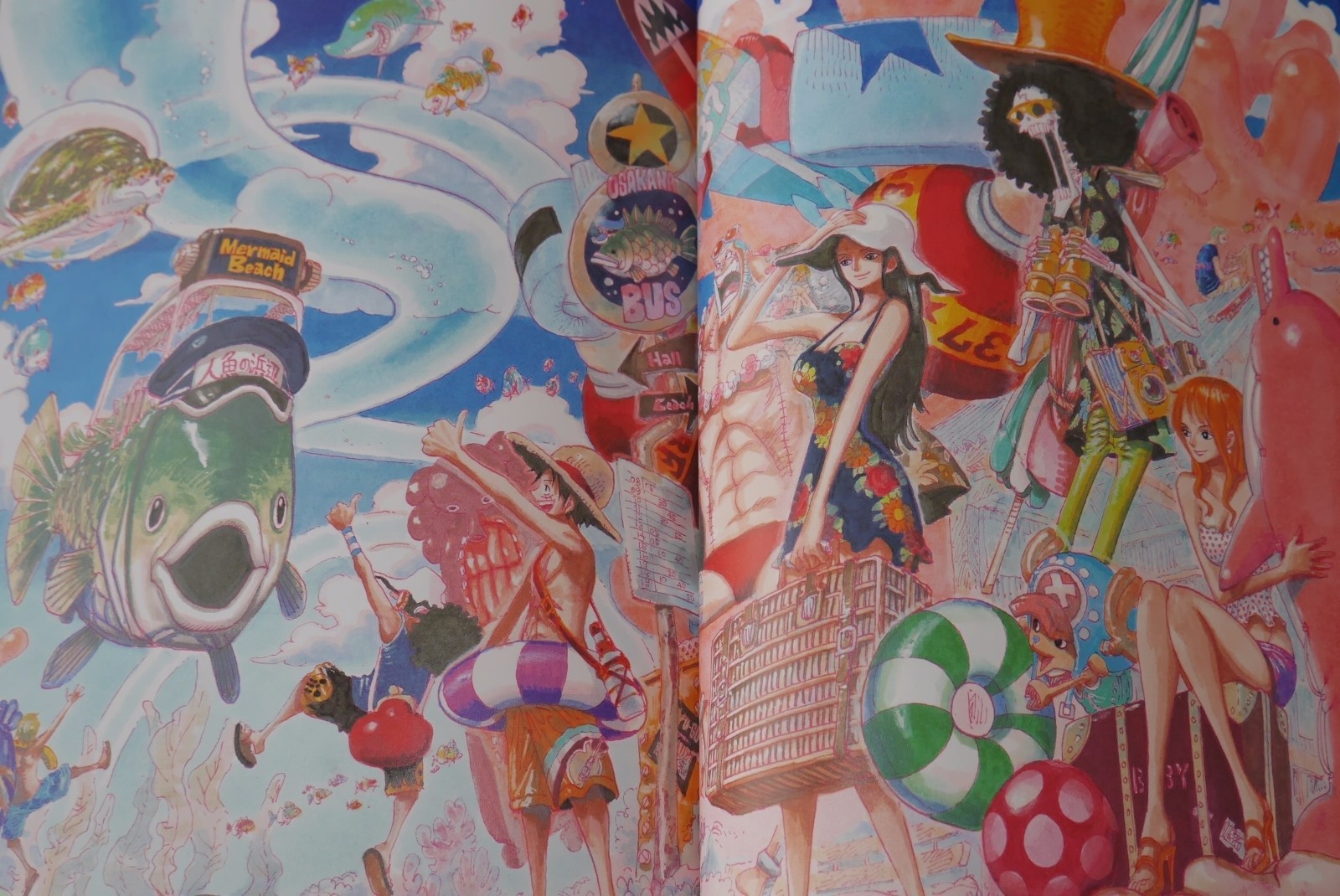 JAPAN One piece Art book Eiichiro Oda Color walk #7 "TYRANNOSAURUS" | eBay