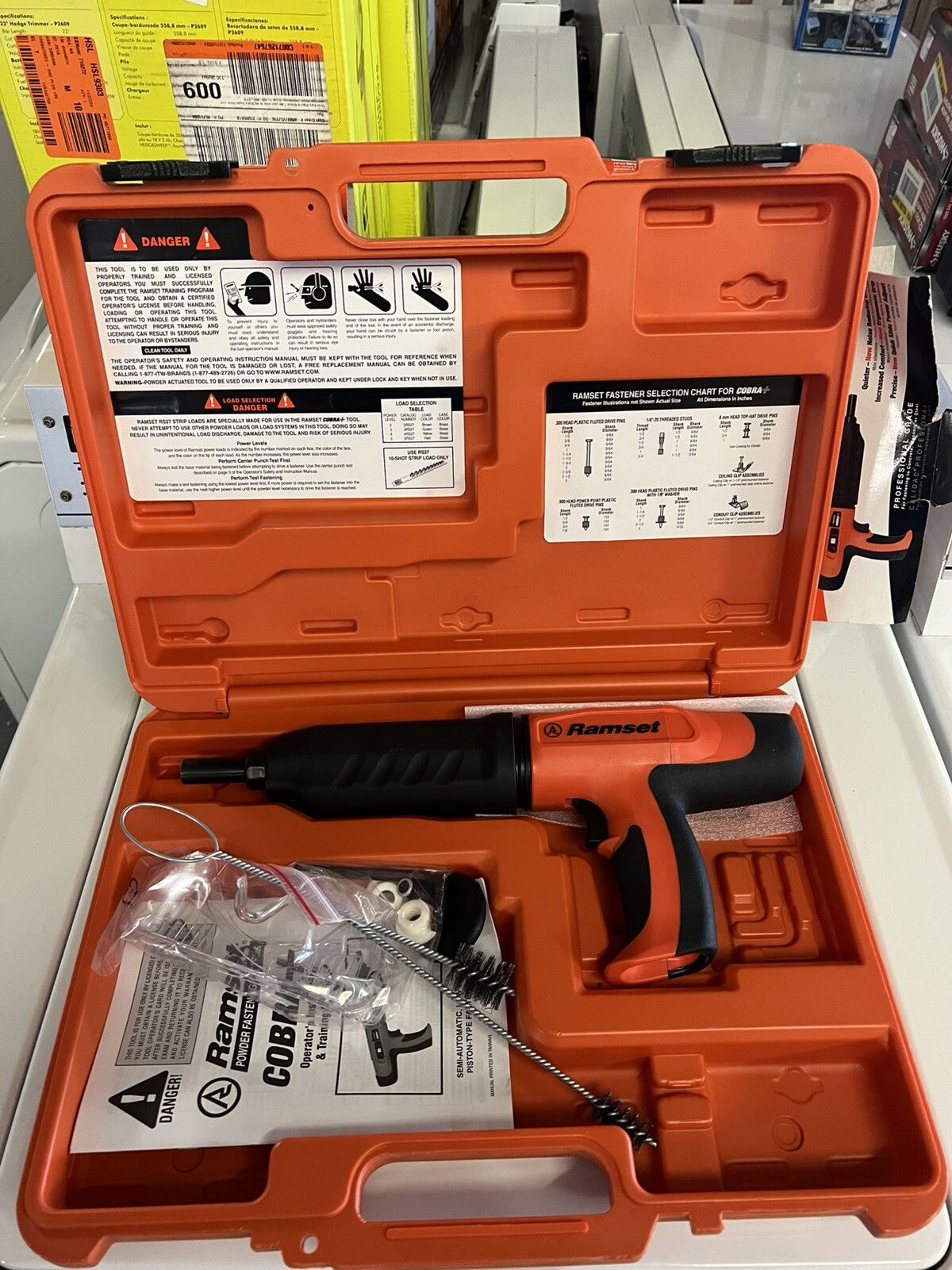 Ramset Cobra Plus Cobra+ Semi-Automatic Powder Actuated Tool New | eBay