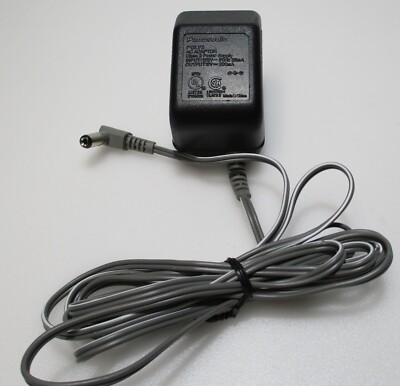 Panasonic Cordless Phone Right Angle Plug AC Power Supply Adapter 9VDC ...