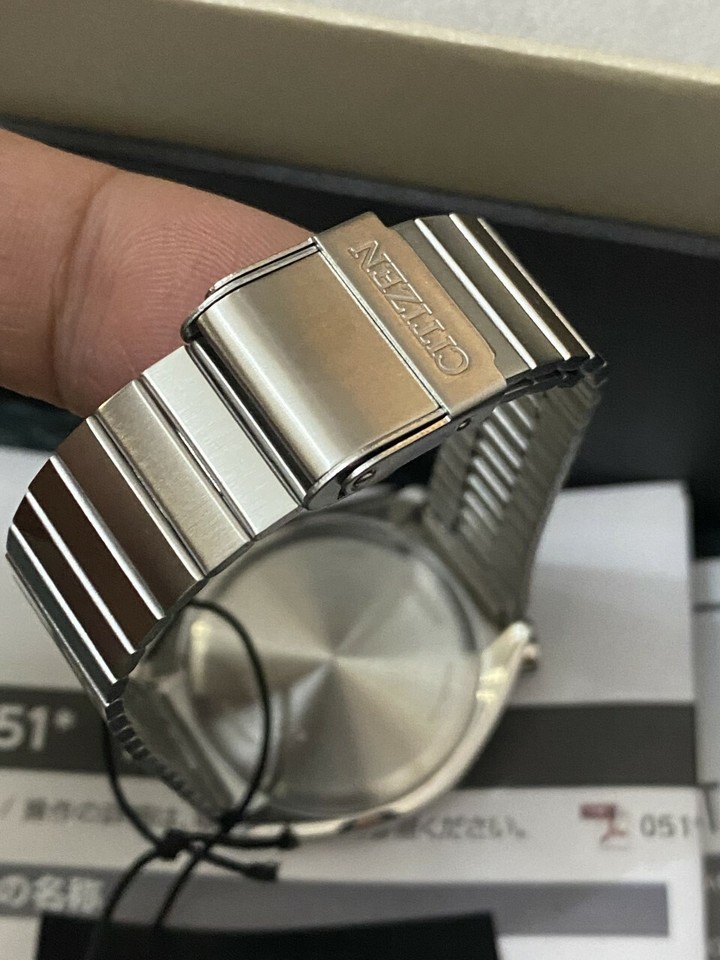 Rare NEW Citizen Bullhead Chronograph AN3660-81L Record Label Tsuno ...