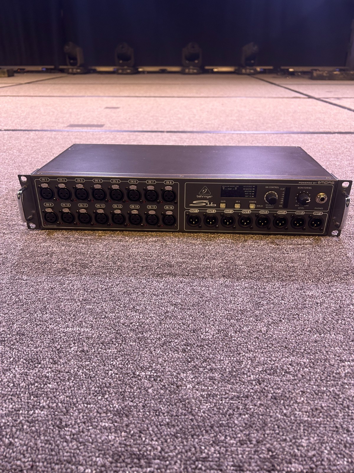 Behringer S16 Digital Stage Box 16-Input 8-Output | eBay