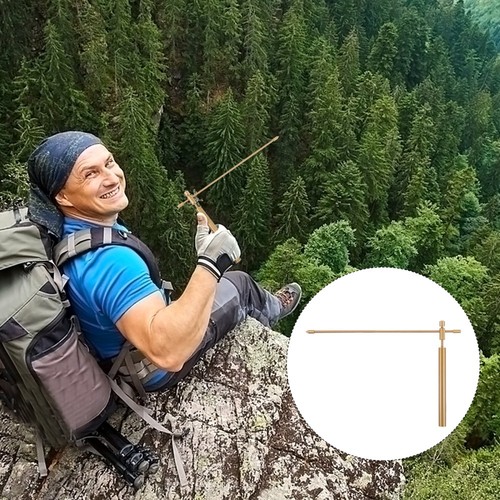 Pure Copper Finding Dragon Ruler Retractable Dowsing Rods Treasure | eBay