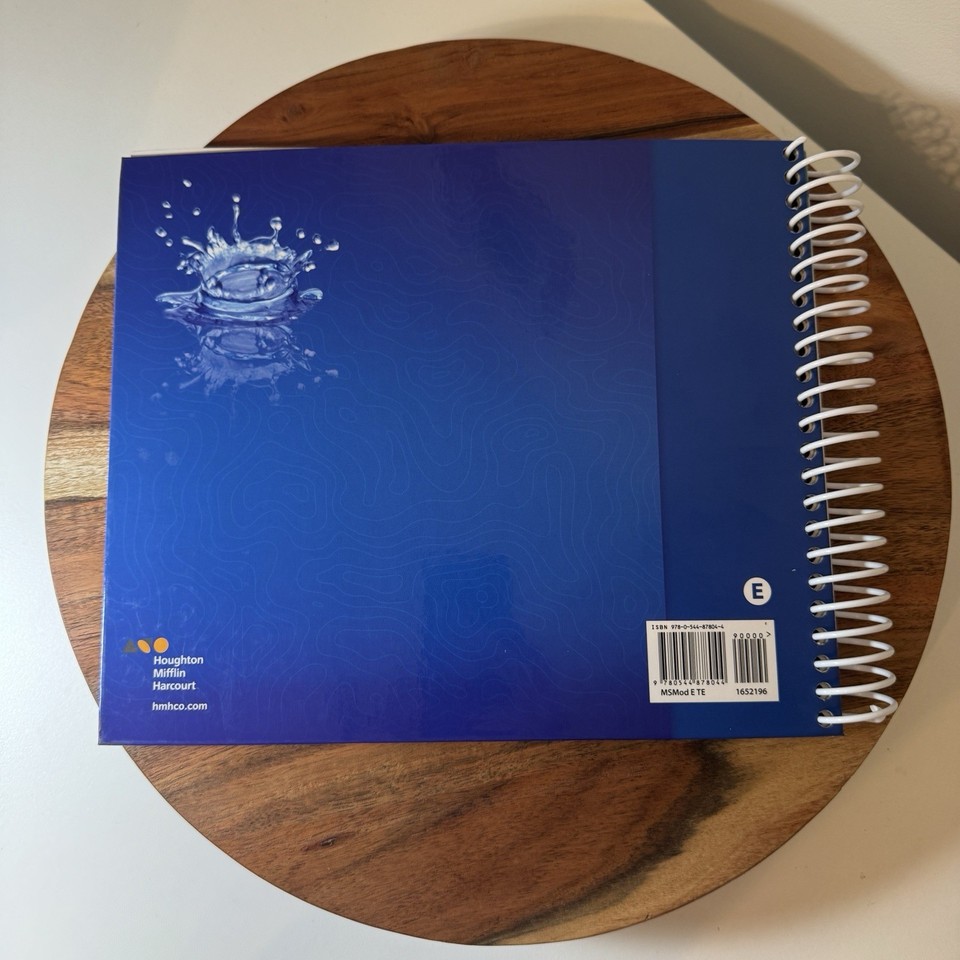 HMH Science Dimensions: Earth's Water & Atmosphere Teacher Edition ...