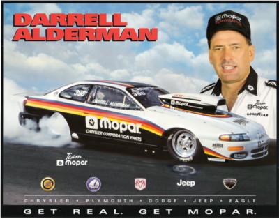 1997 Darrell Alderman Mopar "3rd Version" Dodge Avenger Pro Stock NHRA ...