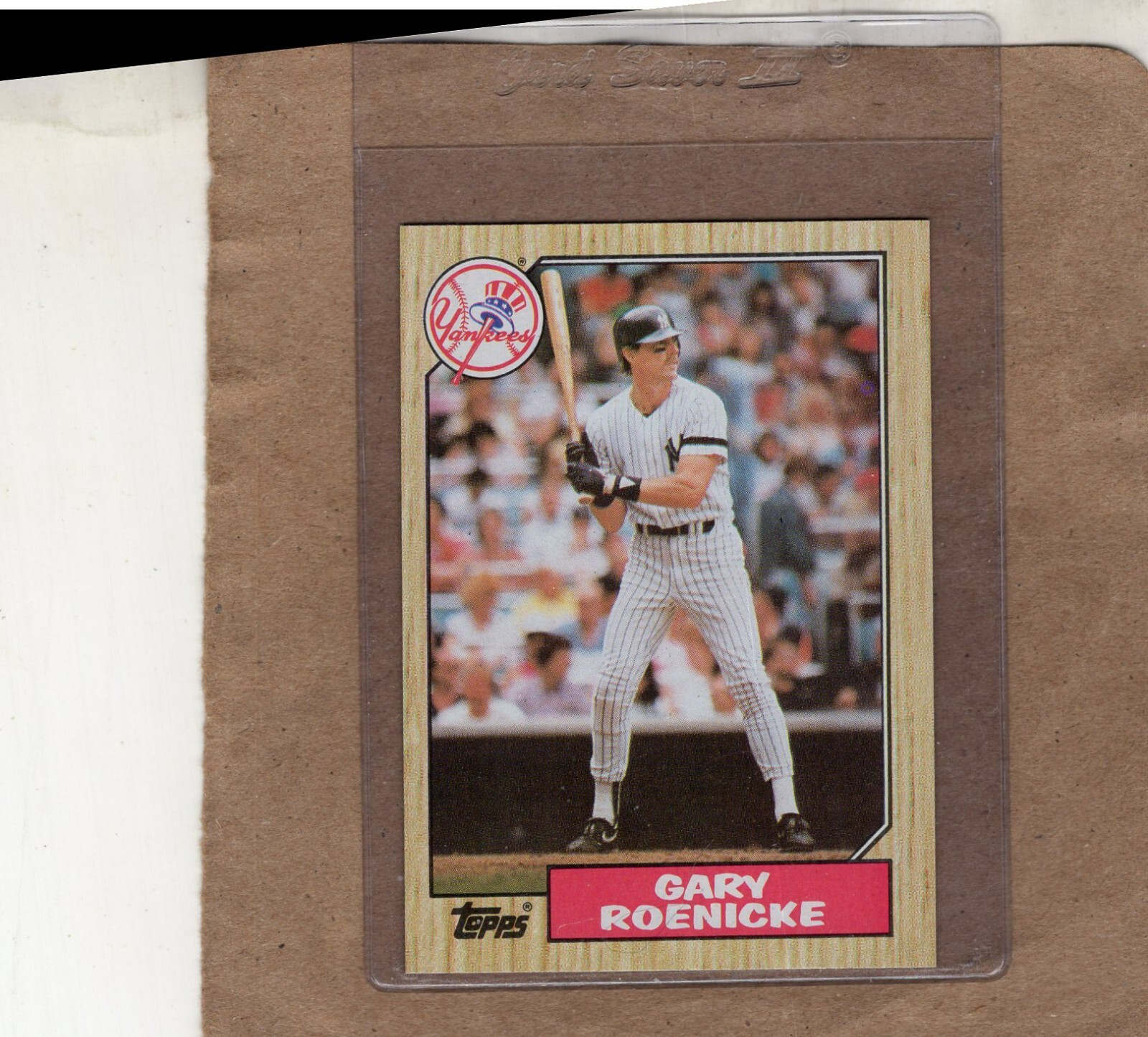 1987 Topps Gary Roenicke New York Yankees #683 NrMt | eBay