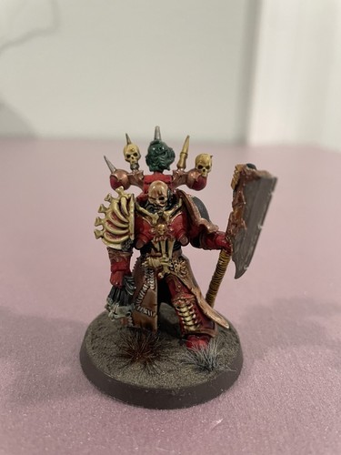 GW Warhammer 40k World Eaters Master Of Execution- Nicely Painted | eBay