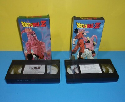 Dragonball Z VHS Fusion and Fusion Hope Returns DBZ Anime VHS Tapes | eBay