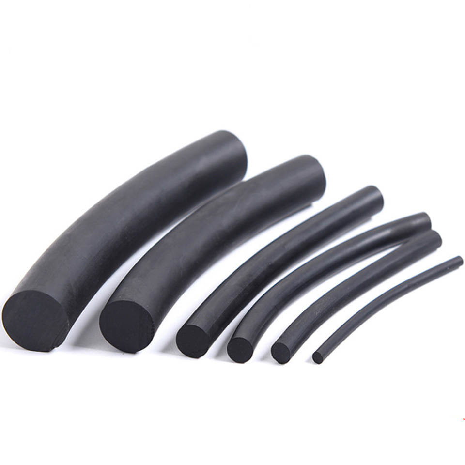 Black Solid Nitrile Rubber Cord NBR O Ring Anti Oil Seal Gasket 2mm ...