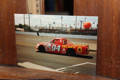 Vintage NASCAR Real Original Photo Ron Barfield Jr. Bill Elliott F-150 ...