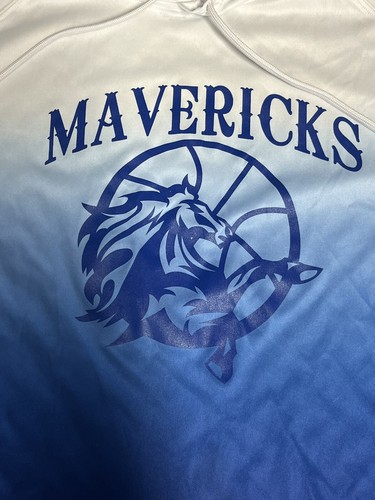 Badger Sport Dallas Mavericks NBA Men's Small Hoodie Sweatshirt Logo ...