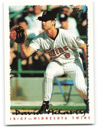 1995 Topps #98 David McCarty NM-MT Twins ID:179060 | eBay