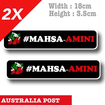 Mahsa Amini - Women Life Freedom - IRAN WOMEN Freedom Decal Stickers ...
