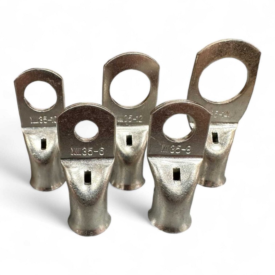 Copper Tube Terminals Terminal Battery Welding Cable Lug Eyelet Crimp ...