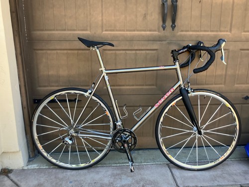 Seven Cycles Alta Road Bike 57cm Titanium Dura Ace 10 Speed Enve Fork ...