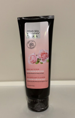 Ahava Dead Sea Essentials Rose Salt Scrub Moisturizing & Reviving 7.5 ...