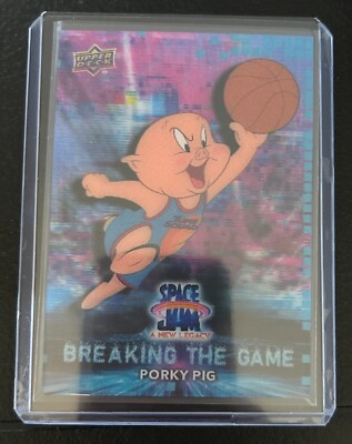 Upper Deck Space Jam 2 Breaking The Game 3D Card Porky Pig 3D-7 | eBay