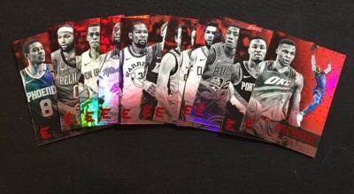 2017-2018 Panini Essentials Basketball Red Parallel Cards Lot You Pick ...