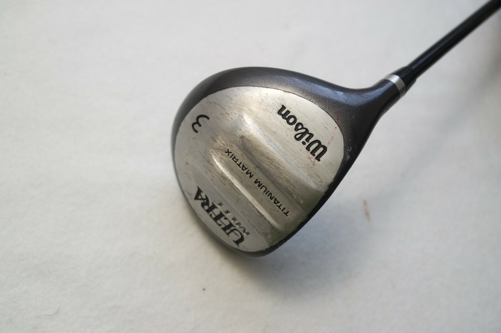 Men's Golf Club 3 Metal Wood Wilson Ultra MBT LH Titanium Matrix 100% ...