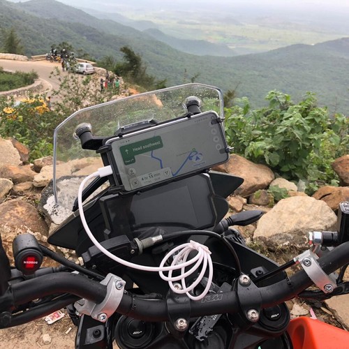 For 390 790 890 ADV Adventure /R S Navigation GPS Mounts Phone Holder ...