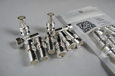 10 Silver UG-176 PL-259 Connector Reducers for RG-8X, LMR-240 $16.99 ...